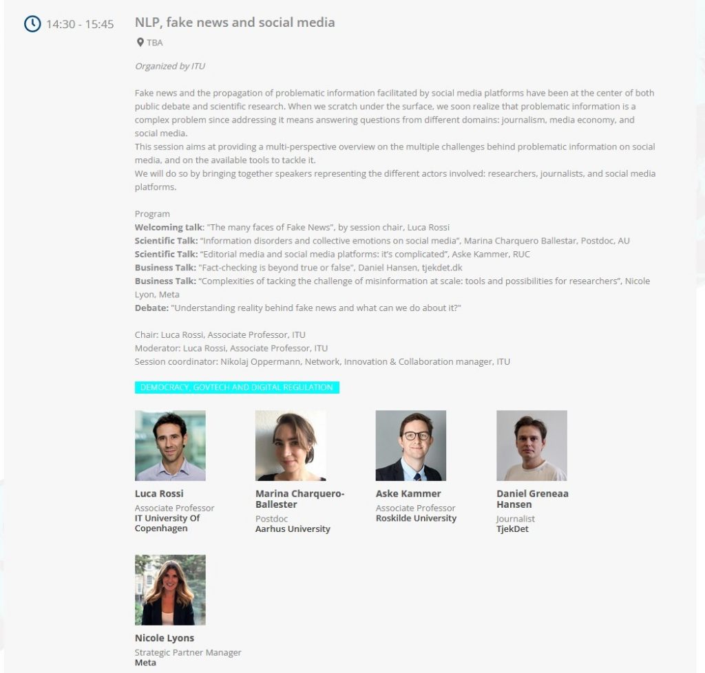 NEtwoRks, Data, and Society (NERDS) | Research group at IT University ...